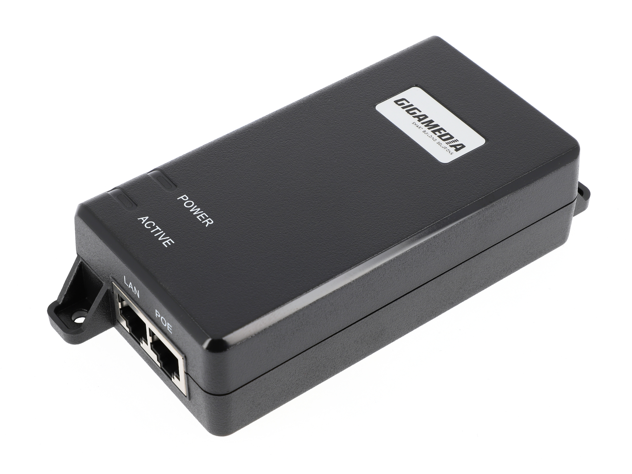 Injecteur PoE 30W 802.3AT, utilisation en intérieur, boitier plastique ...
